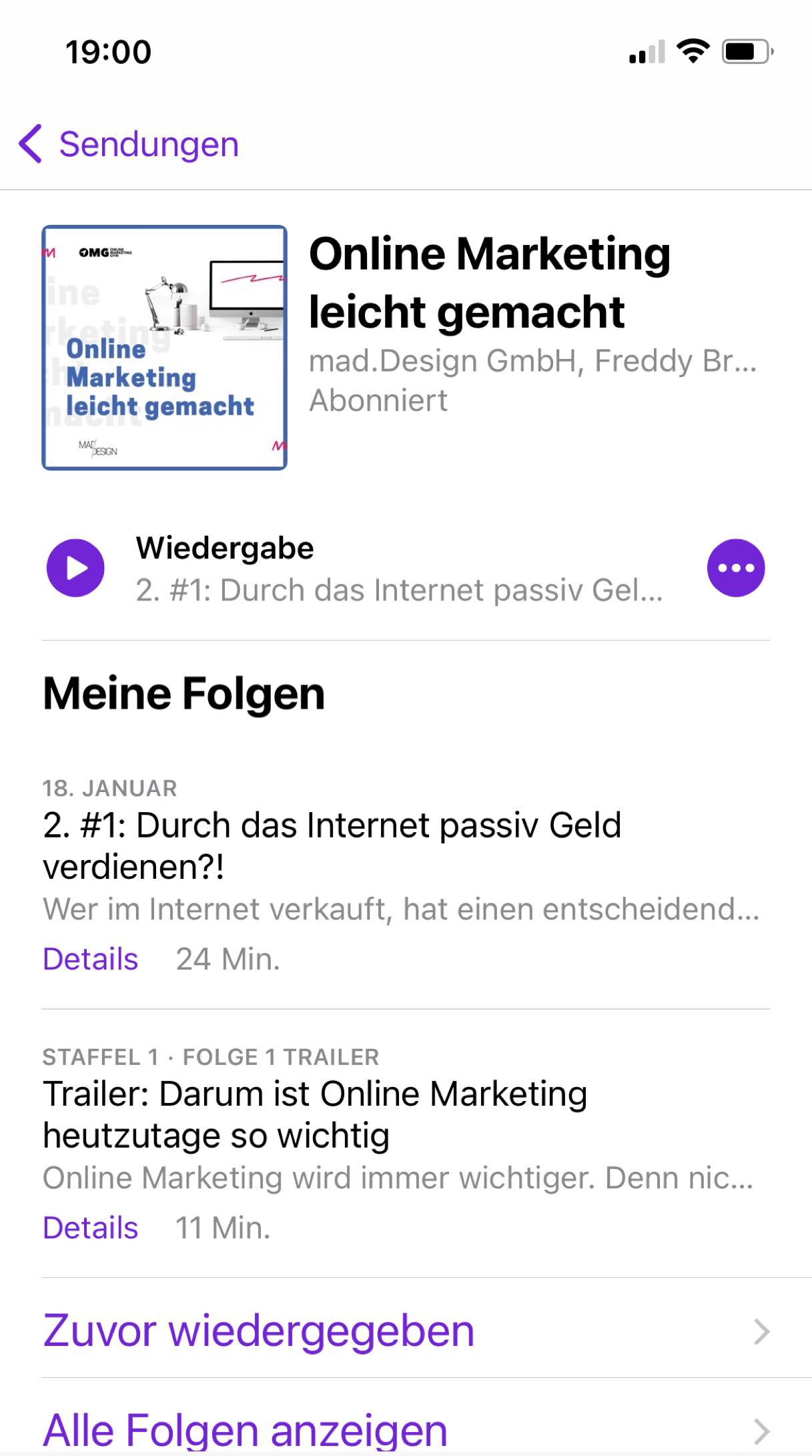 Online Marketing leicht gemacht Podcast | mad.Design GmbH